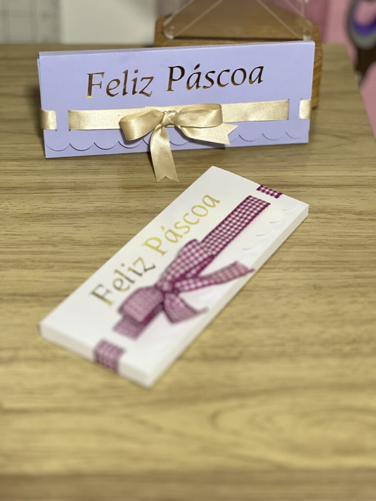 Template Caixa Porta Barra de Chocolate - Arquivo Digital de Páscoa ...